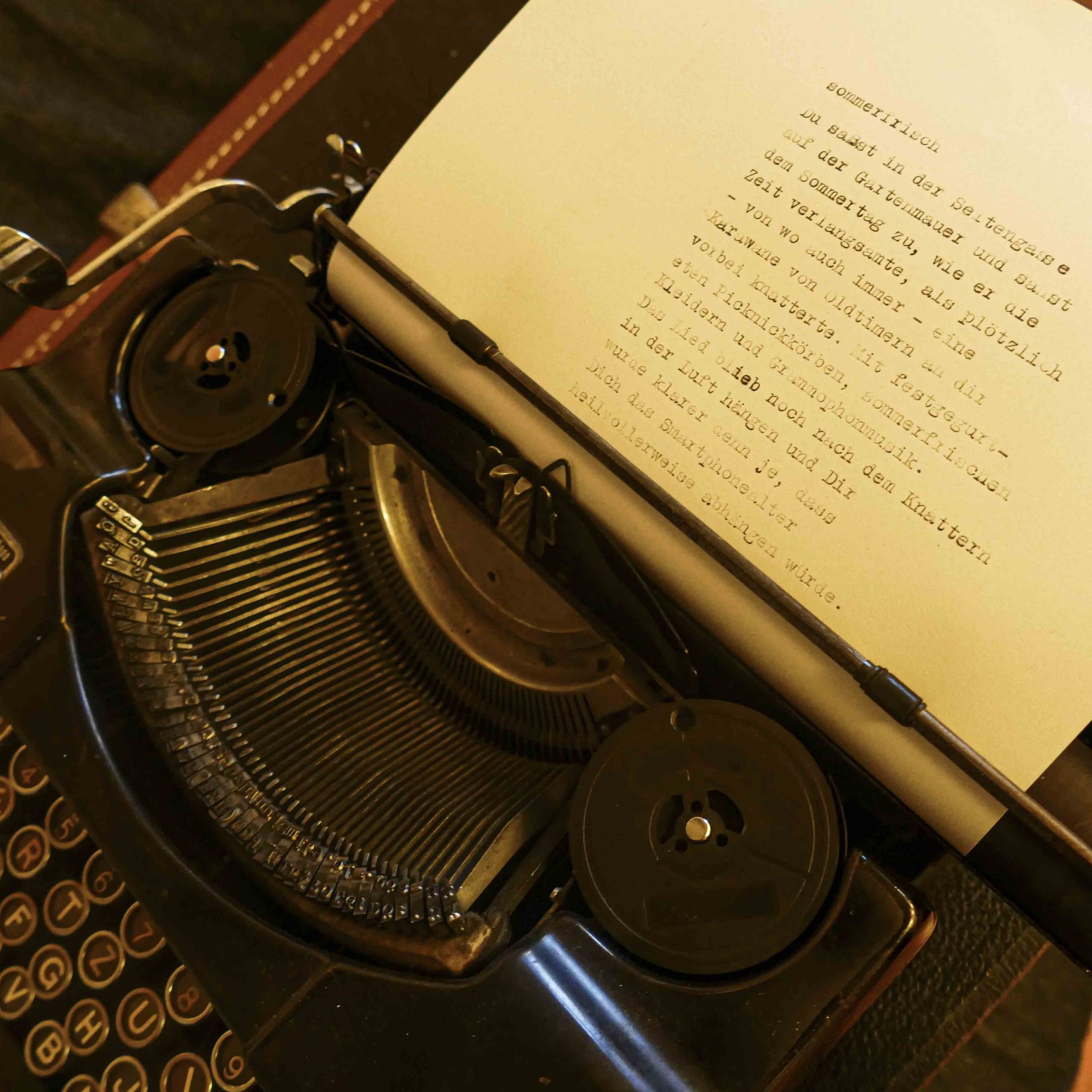 Prosa-Miniaturen – erfindlich